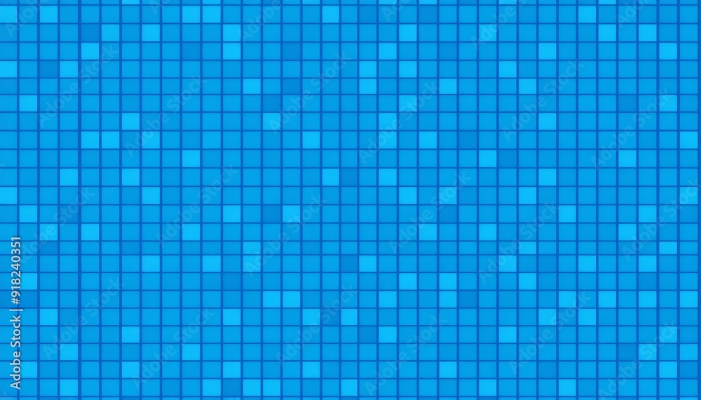 intricate blue pixel pattern each square varying slightly in shade the ...