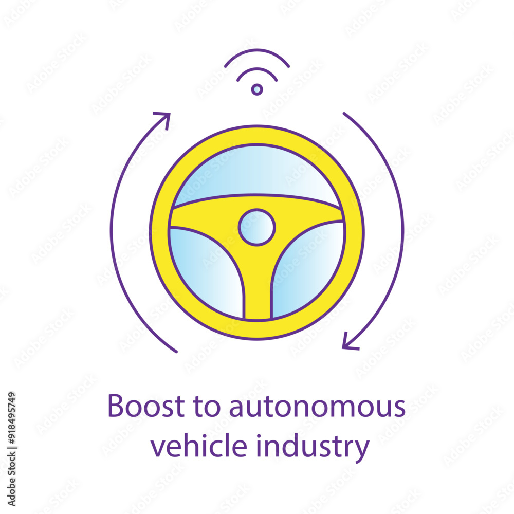 AI Innovations for the Autonomous Vehicle Industry with Editable Stroke ...