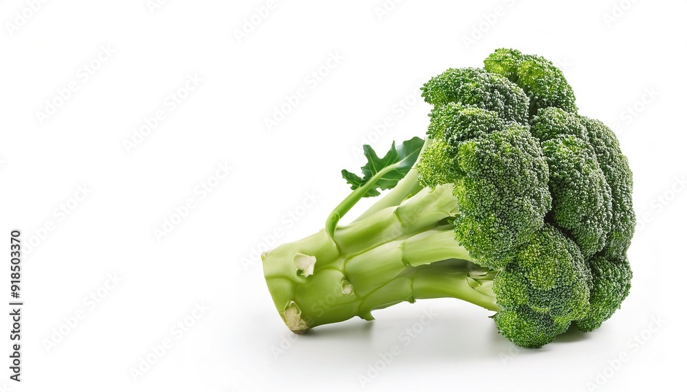 Broccoli - Brassica oleracea - is an edible green plant whose large ...