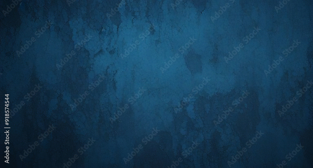 Textured midnight blue background in azure and light indigo, formed ...