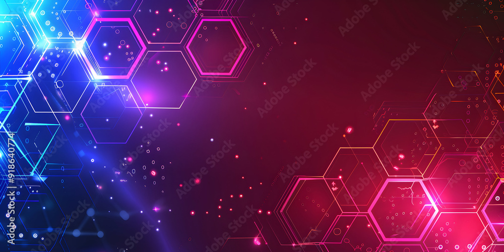 Gaming background, Thumbnail background, Presentation background, Neon ...