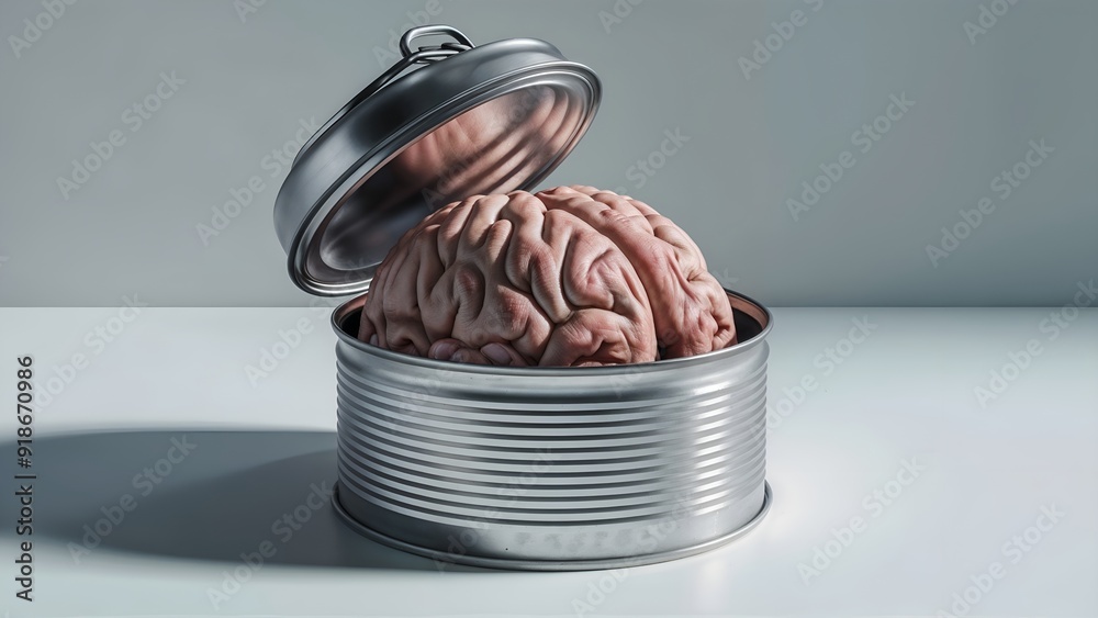3D Brain in Open Tin Can - Realistic Neural Texture and Anatomy from ...