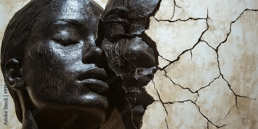 Dissolving Unity: A fractured mirror, reflecting fragmented realities ...