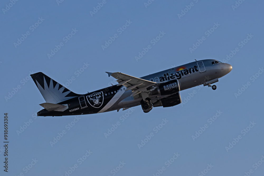 Harry Reid Airport, 8-10-24 Las Vegas, Nv USA.. Allegiant Airlines ...