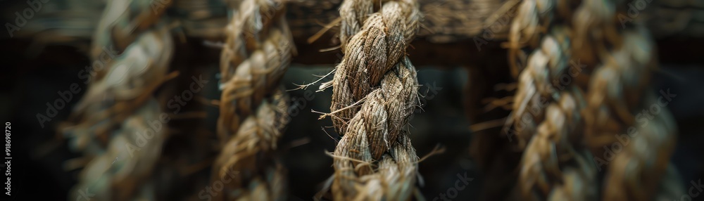 Western Rope Background Texture, Rustic Rope Design, Vintage Rope Wall ...