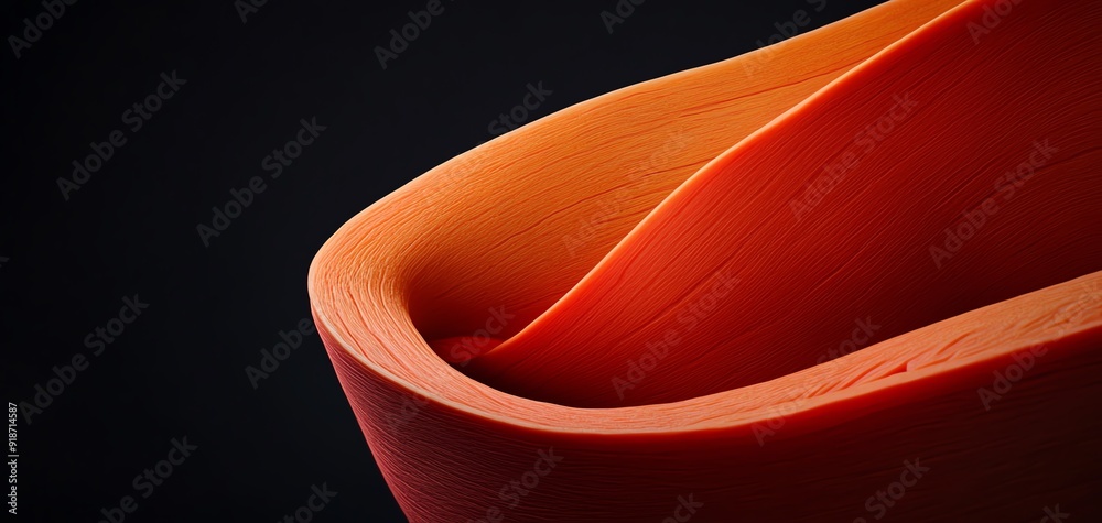 Closeup of the oblique muscles of the stomach, emphasizing their role ...