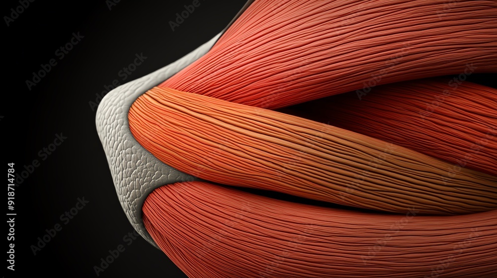 Detailed view of the muscle layers in the sigmoid colon, showing the ...