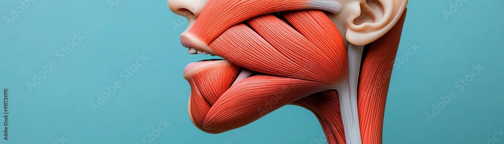 Closeup of the muscles of the larynx, emphasizing their role in ...