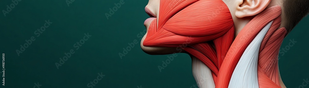 Closeup of the muscles of the larynx, emphasizing their role in ...