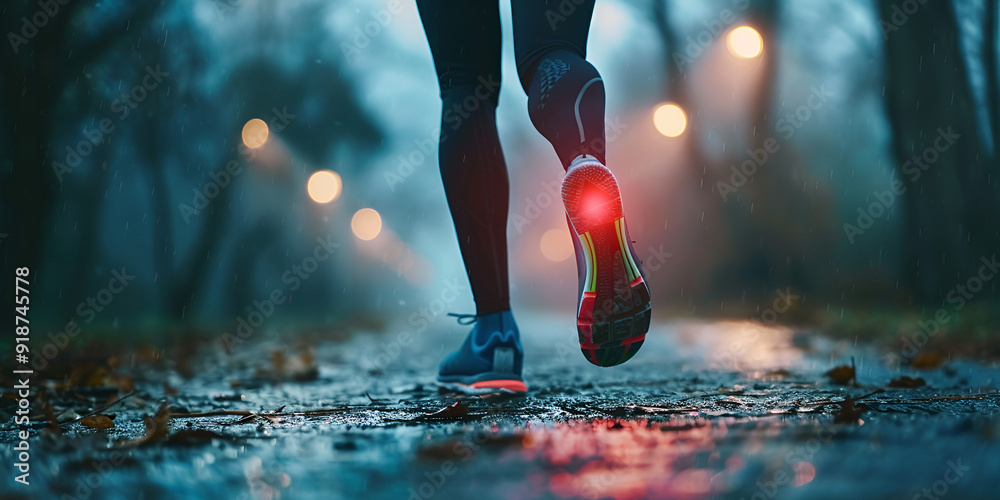 Runner with Foot Pain During Jogging, Injury Prevention and Recovery in ...