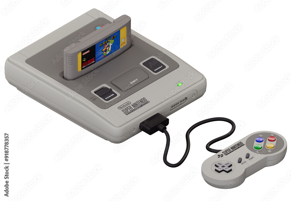 Super Nintendo Entertainment System with Super Mario World - Retro ...