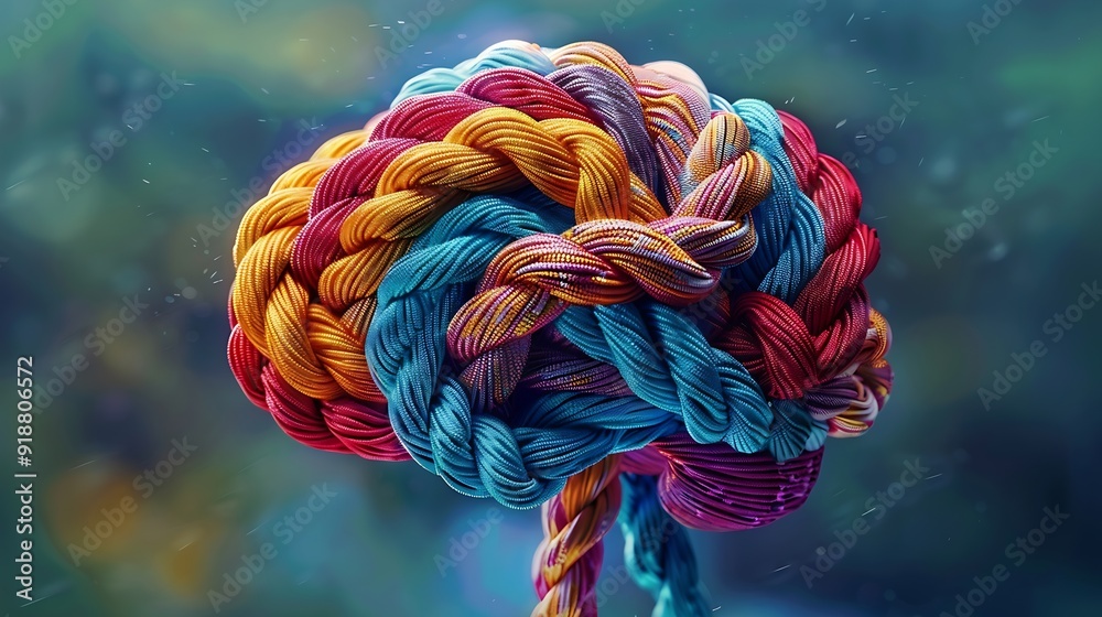 Mental Health Spectrum as a Tangled brain of diverse ropes twisted into ...