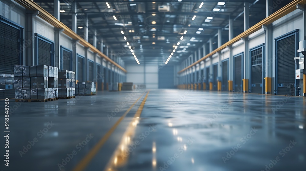 Warehouse or industry building exterior Use as distribution center for ...