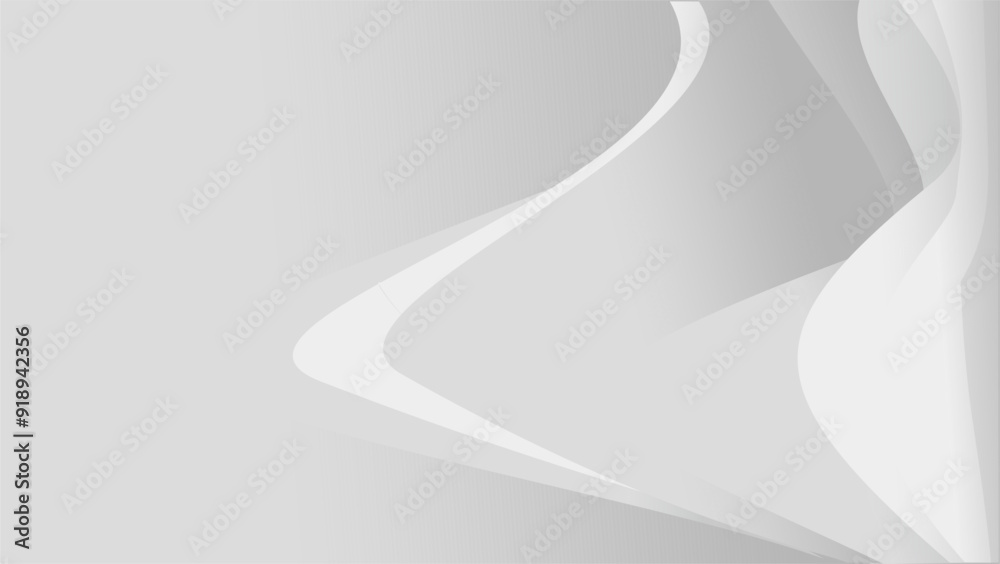 composition of abstract lines and shapes with gradations of gray as a ...