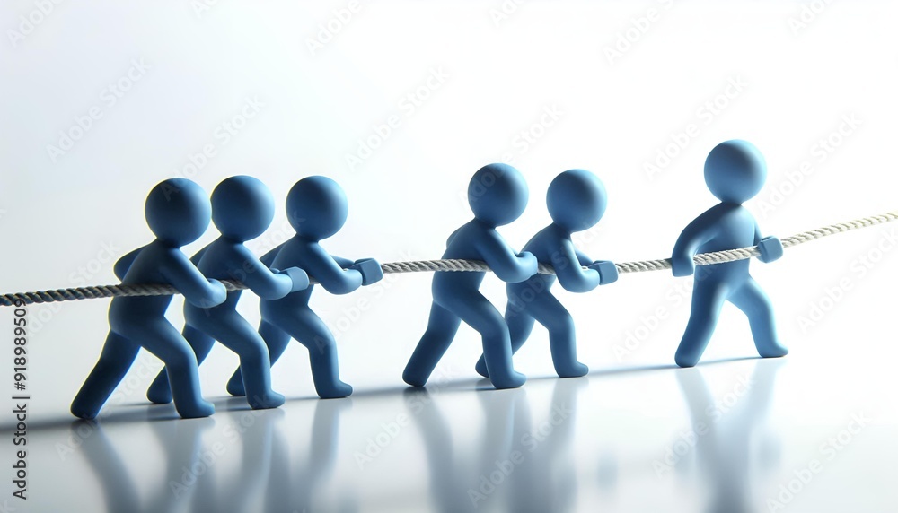 Leading Together: 3D Human-like Figures Demonstrating Leadership in ...