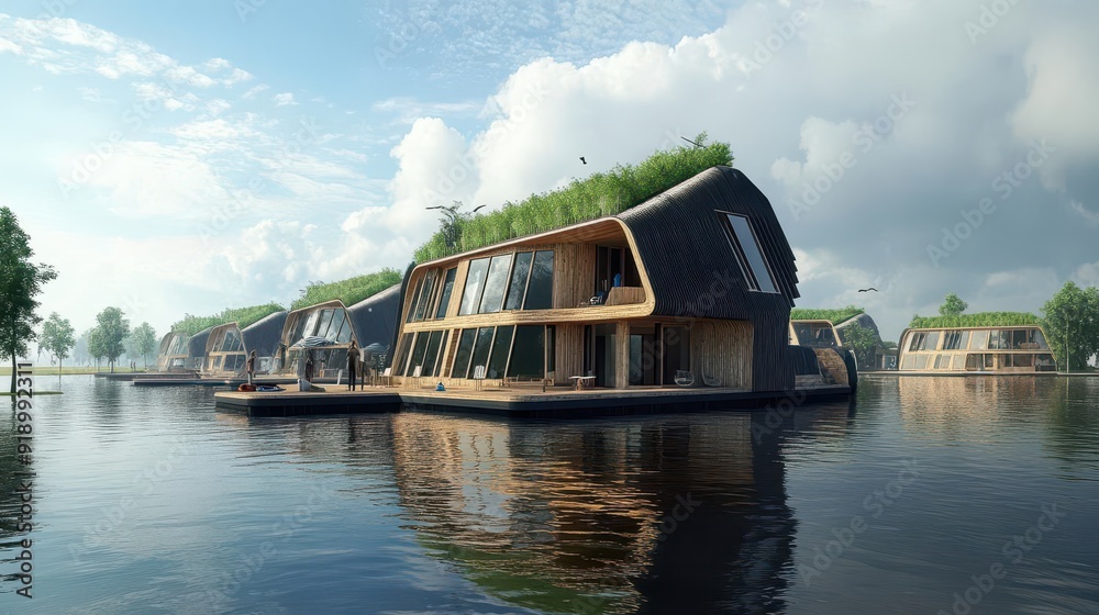 floating ecovillage adapting to rising sea levels resilient ...