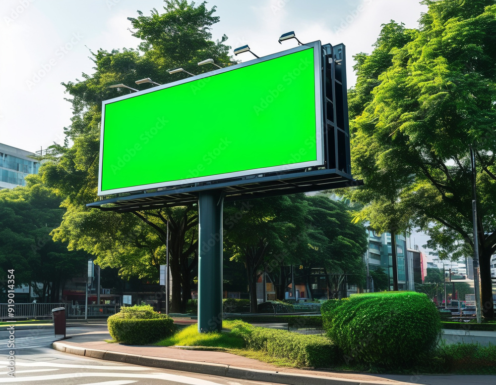 Large to Medium Size Green Screen Chroma Key Marketing Advertisement ...