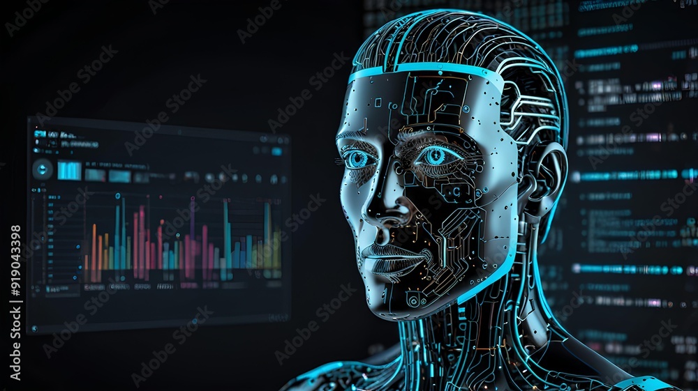 Data analysis of document ai artificial intelligence process with ...