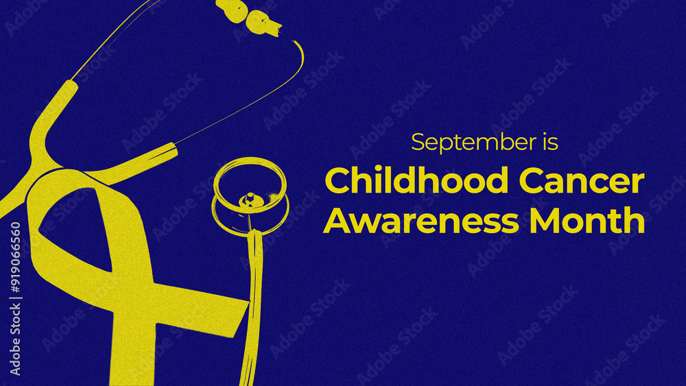 Childhood Cancer Awareness Month in September. Medical diagnosis ...