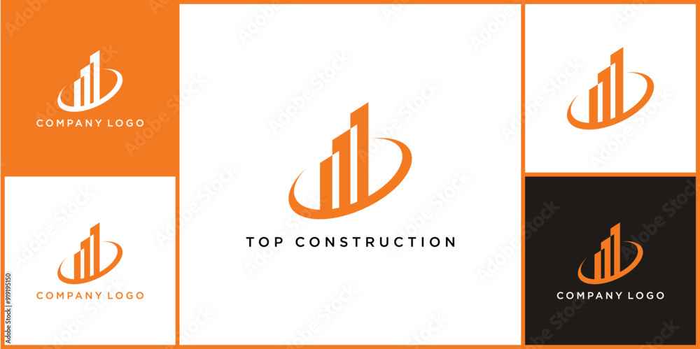 Exclusive vector of top construction logos and icons, can be used in ...