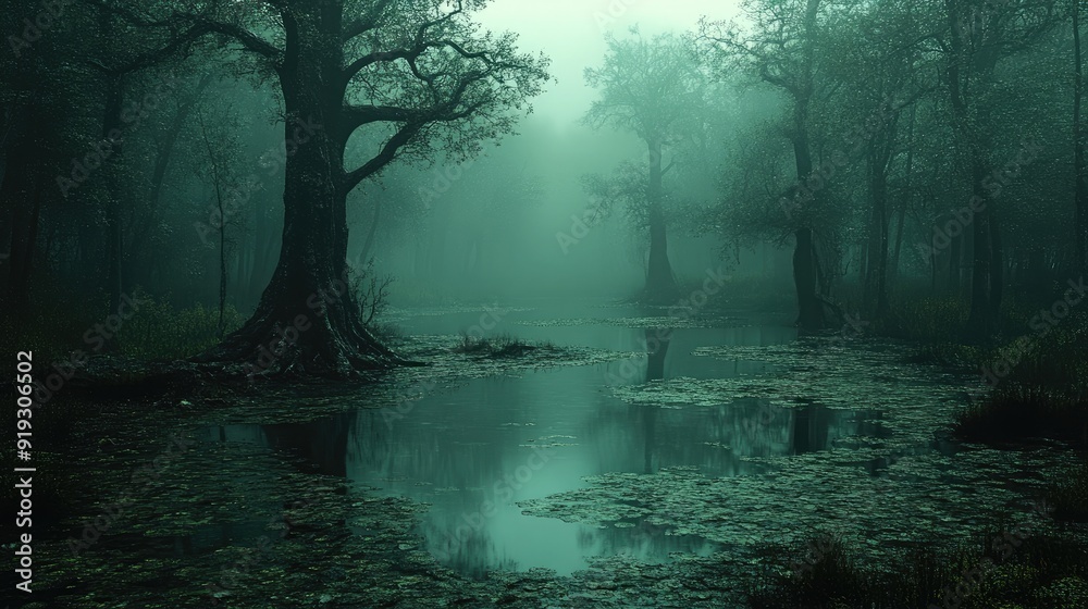 Cursed Swamp Haunted by Vengeful Spirits and Cursed Creatures: An Eerie ...