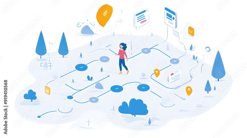 Customer Journey and Experience Mapping - An illustration of the ...