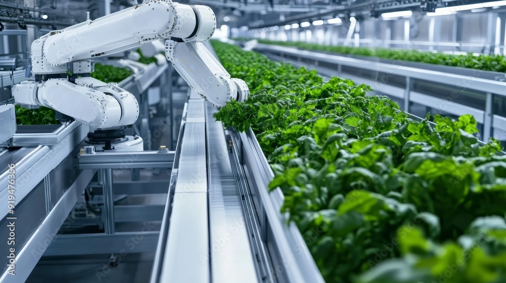 Robotic conveyor arms enable 3D crop movement, adaptive sorting, and ...