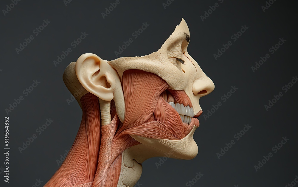 Closeup of the zygomatic bone with the infraorbital nerve emerging ...