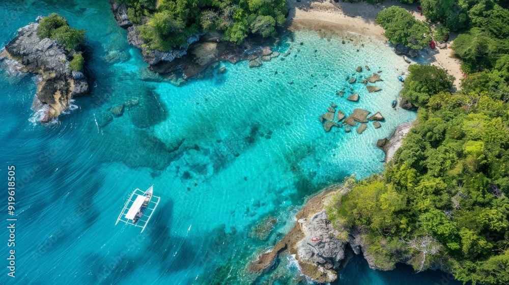 Imagine a secluded beach cove, accessible only by boat, where you can ...