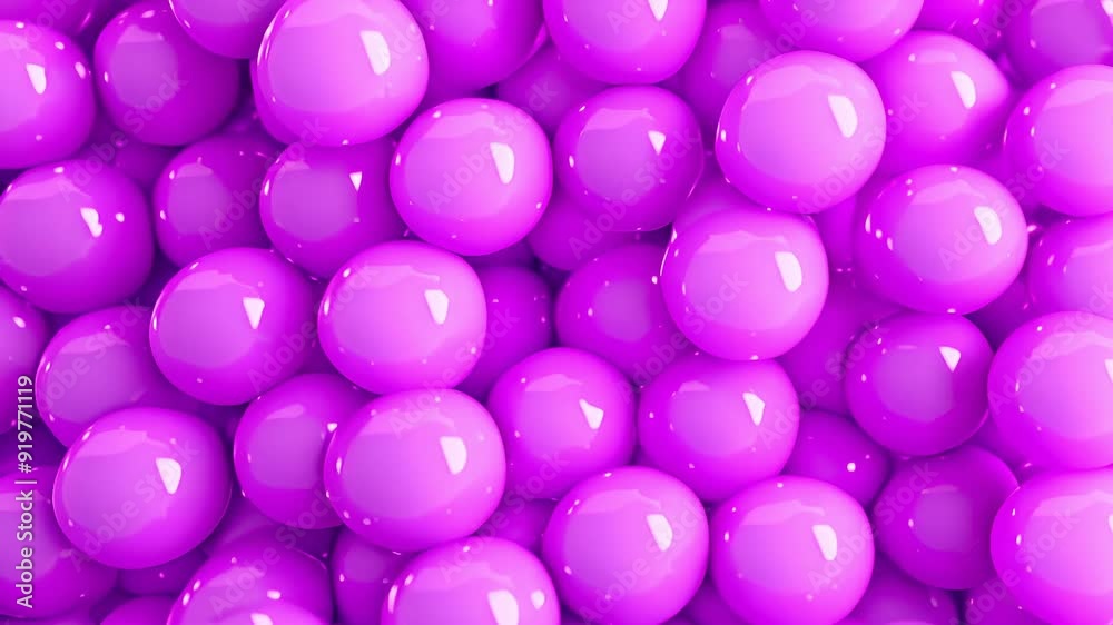 Many purple gradient random bright soft balls background. Purple balls ...
