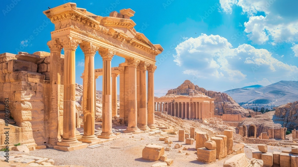 Plan a family trip to a cultural heritage site, learning about ancient ...