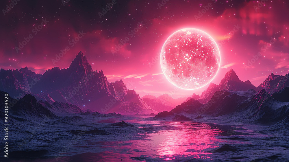 Retro Wave music album cover template featuring a cyberpunk theme with ...