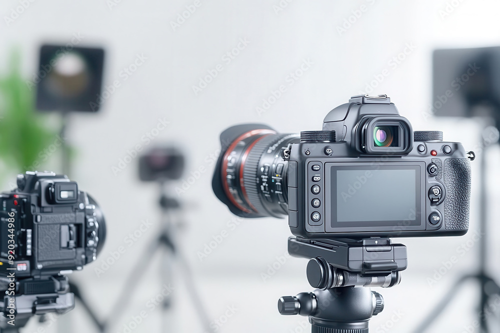 E-commerce product photography studio with a professional camera setup ...