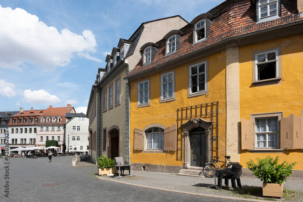 Goethe home (Goethes Wohnhaus) and National Museum in Weimar, Germany ...