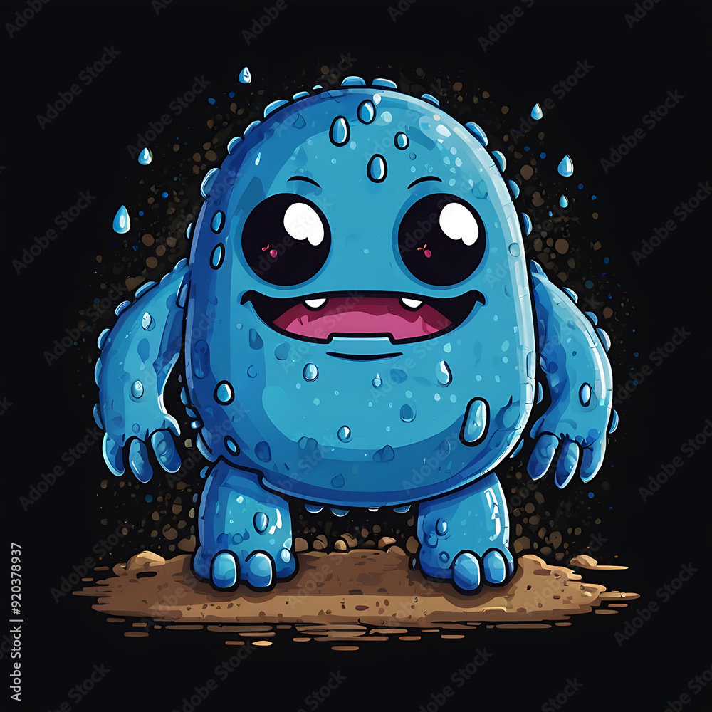 Blue slime Pixel Art ,Slime Pixel Art ,Fantasy Slime Pixel Art,Slime ...