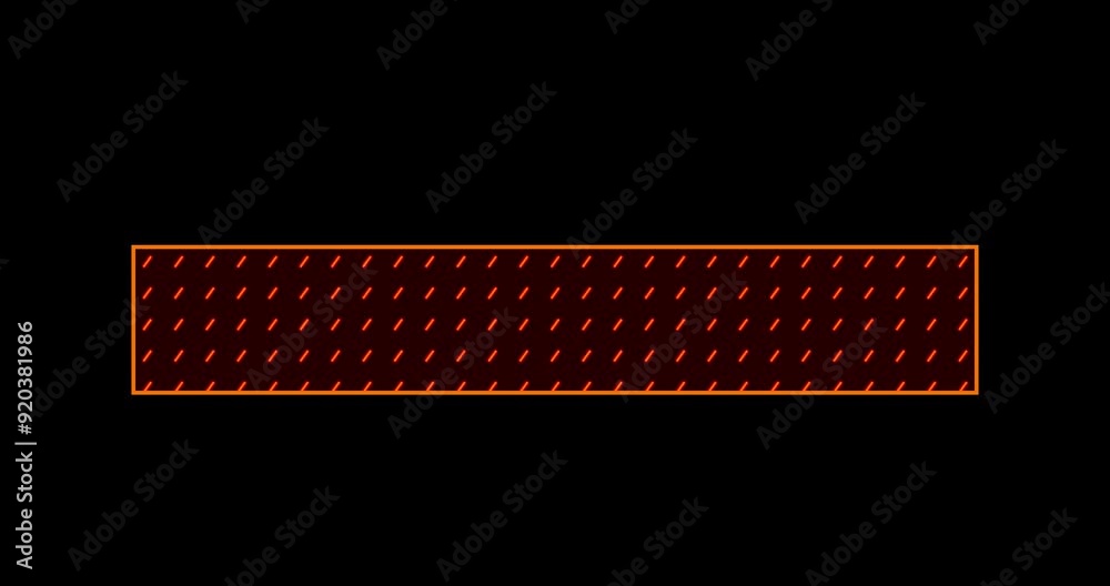 4K neon color futuristic lower third in Alpha Channel. Technology cool ...