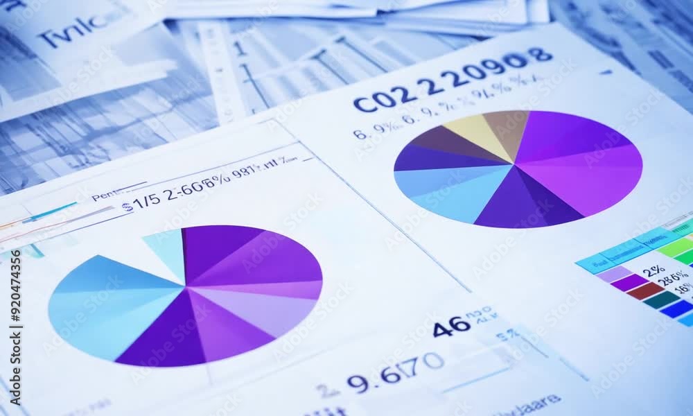 Comprehensive Financial Overview: High-Resolution Photograph of a ...