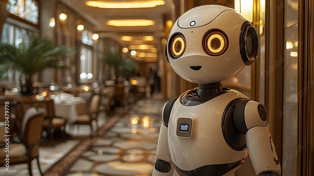Hotels and restaurants transformed by humanoid robots, enhancing ...