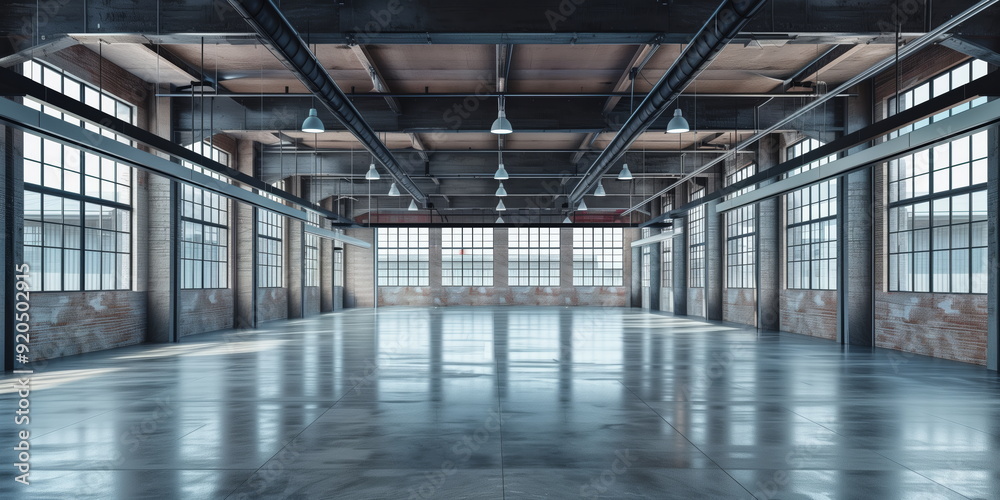 Modern warehouse, logistics or shipment management center. Modern and ...