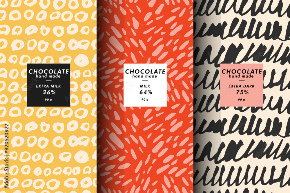 Vector set of templates contemporary abstract cover and patterns for ...