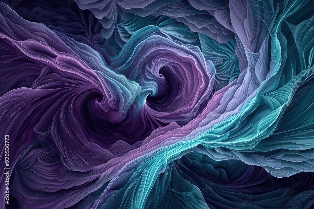 Swirls of data points dance in a mesmerizing visual art, showcasing the ...