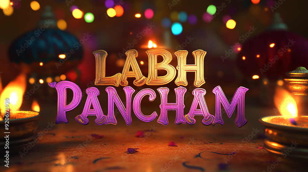 LABH PANCHAM Vibrant and festive greeting card designs for labh pancham ...