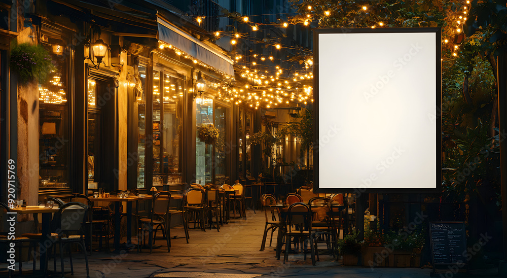 "Blank White Lighted Sign with Bulb Lights on the Edges, Perfect for ...
