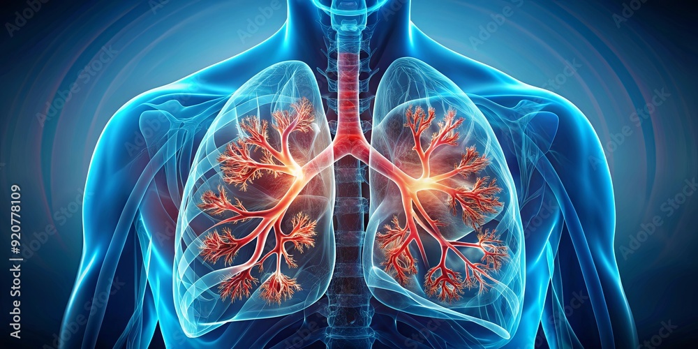 Photo & Art Print of lungs affected by Chronic Obstructive Pulmonary ...