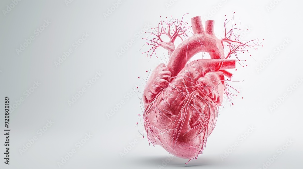 Illuminating the Intricacies: Transparent 3D Rendering of Human Heart's ...