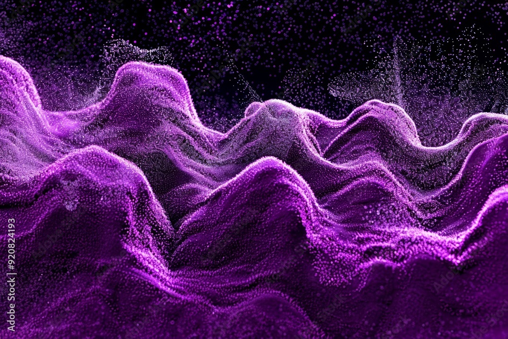 Sci-fi motion graphic loop 4k UHD video. Beautiful simple AI generated ...