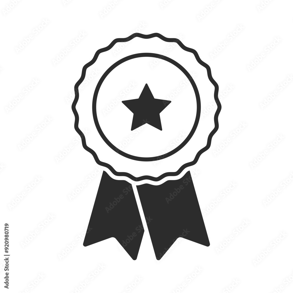 Certificate badge award icon. Premium quality. Seal stamp. Achievement ...