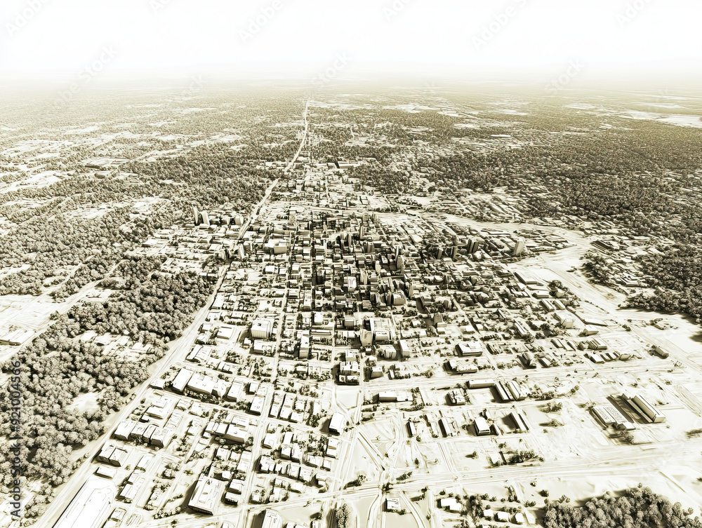 Elevation Of Greensboro Nc