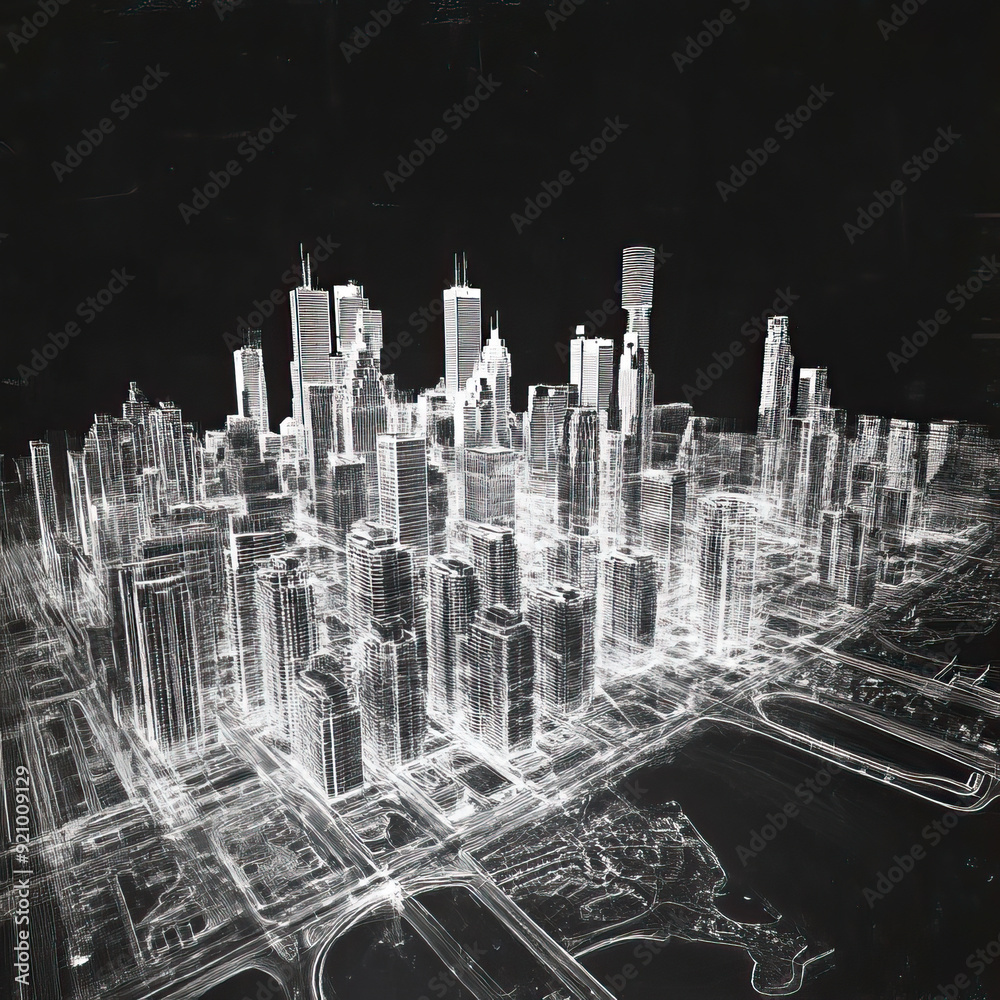 Technical aerial visual, 3D LiDAR GIS aerial map satellite scan model ... Technical aerial visual, 3D LiDAR GIS aerial map satellite scan model ...