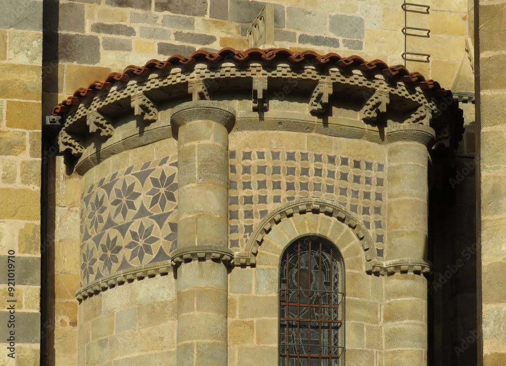 Poster Romanesque Abbey of Saint Austremoine – Wall Art | UkPosters